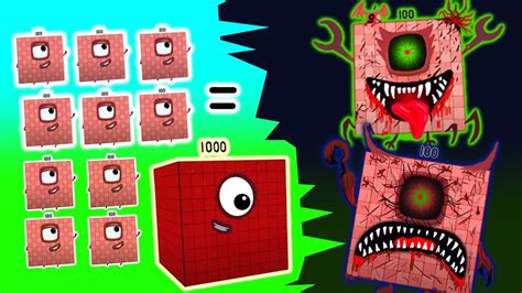 Numberblocks Hundreds 100 1000 Youtube