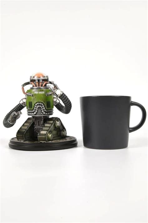 Fallout Robobrain [army Variant] Statue Ozzie Collectables