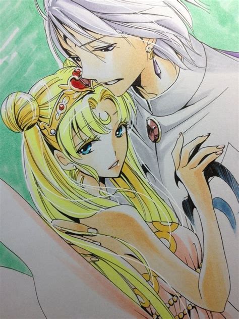 Usagi Demand Usagi Tsukino Serenity Sailor Moon Bunny Prince Demand Prince Demando