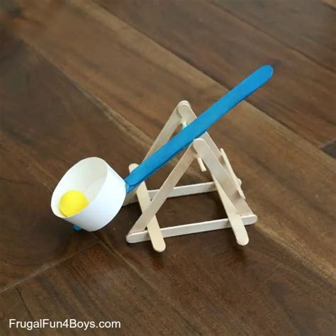 Tiny Catapult Designs