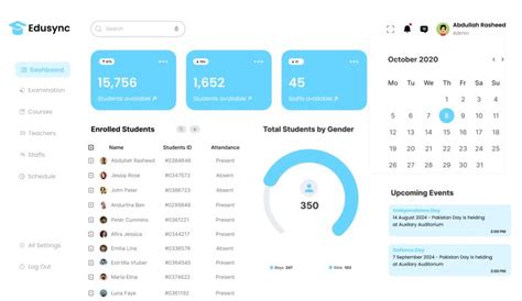 Abdullah Rasheed Uiux Designer On Linkedin Schooladmindashboard Schoolmanagement