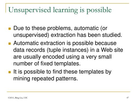 ppt supervised and unsupervised wrapper generation powerpoint