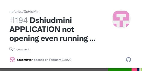 Dshiudmini Application Not Opening Even Running As Admin Help · Issue 194 · Nefarius Dshidmini
