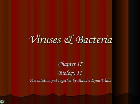 Viruses PPT Biological Sciences Science