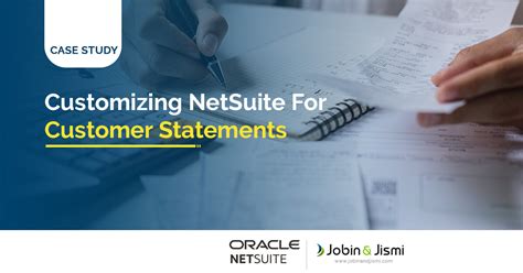 Customizing NetSuite For Bulk Customer Statements Jobin And Jismi IT