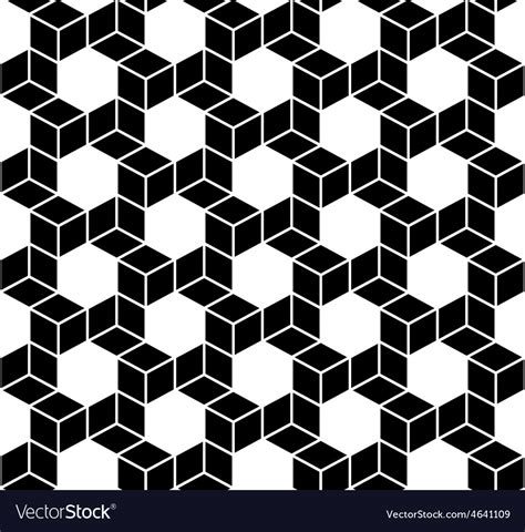 Seamless Geometric Box Pattern Royalty Free Vector Image