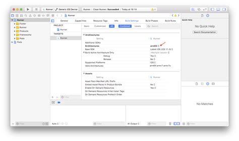ios archive to distribute fails exit code 1 not armv7 arm64