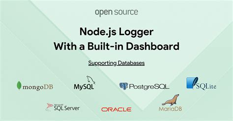 a new node js logger that does more than winston and pino by venki