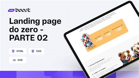 CRIANDO DO ZERO Uma Landing Page C HTML CSS E Javascript PARTE YouTube