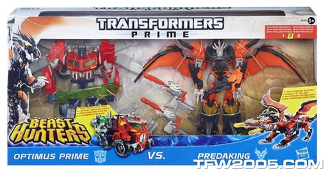 Voyager Class Optimus Prime Vs Predaking 2 Pack Transformers News Tfw2005