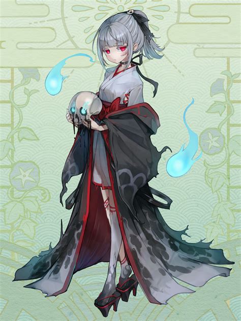 Kajaneko Lumerie Maleficarum Dairoku Ryouhei Highres 1girl Black Choker Bow Choker