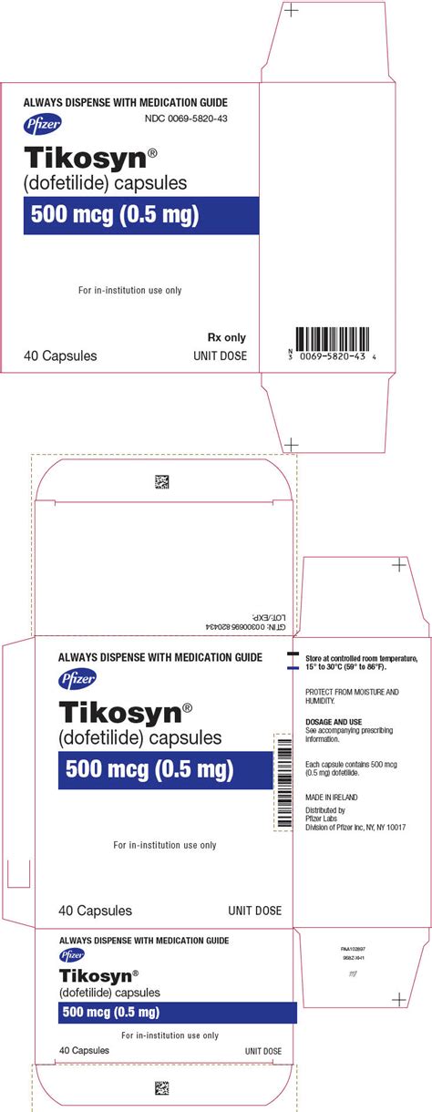 Tikosyn Fda Prescribing Information Side Effects And Uses