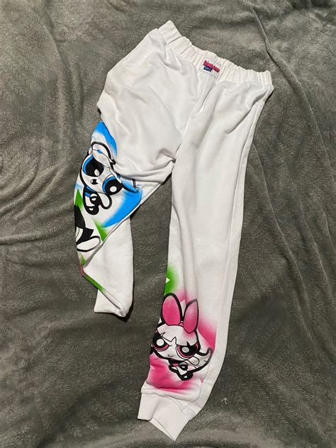 Pull And Bear Powerpuff Girls White Set On Carousell