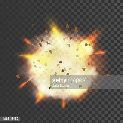 New Realistic Explosion Symbol Stock Clipart Royalty Free FreeImages