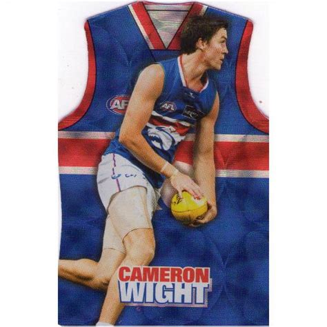 Afl 2009 Select Championsfoil Die Cut Gdc195 Cameron Wight On Ebid