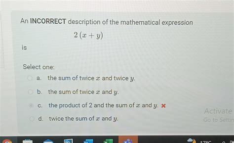 Solved Given That X 0 And Y 0 Simplify The Following Chegg Com