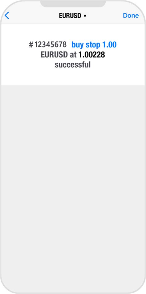 Place Stop Order Metatrader45 User Guide Myforex™