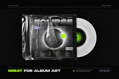 Bitmap Lab One Click Pixel Halftone Action Behance