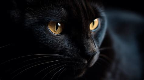 황금 조각상을 가진 만화 검은 고양이 노란색 배경에 이집트 할로윈 의상을 입은 3d 렌더링 검은 고양이 고화질 사진 사진 배경 일러스트 및 사진 무료 다운로드 Pngtree