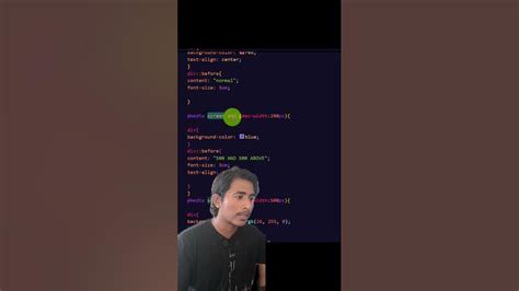 Media Query In Css Mediaquery Css Shorts Tamil Youtube