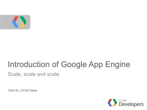 Introduction To Google App Engine PPT
