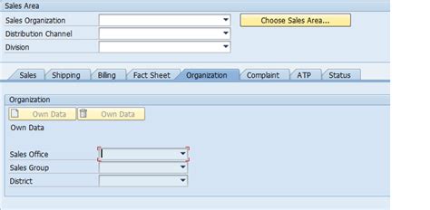 How To Assign Sales And Service Org For Business Par Sap Community