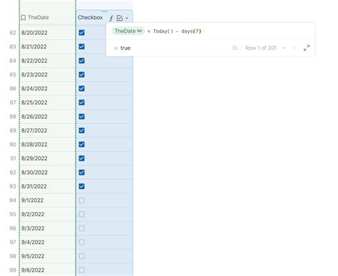 Formula To Delete Rows After 1 Week Coda Maker Community