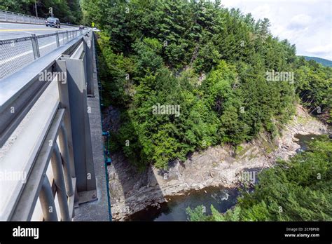 Us Route 4 Bridge And Quechee Gorge Quechee Vermont Along U S Route