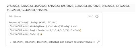 Repeating Events The Same Monday Of The Month Coda Maker Community