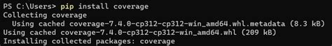 Install Coverage In Python Geeksforgeeks