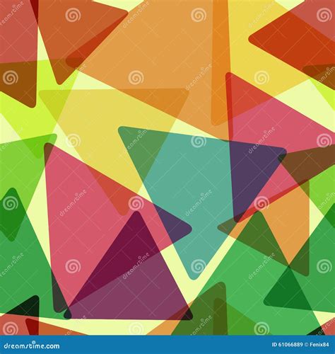 Geometric Retro Background Stock Vector Illustration Of Endless