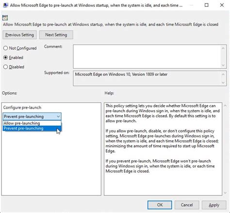 How To Stop Edge From Opening On Startup And Loading Its Resources