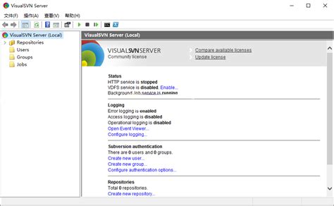 visualsvn server破解版下载 visualsvn server enterprise v4 1 3 中文企业破解版 附安装教程