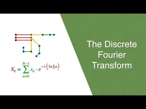 Free Video The Discrete Fourier Transform Fundamentals And Applications From Serrano Academy