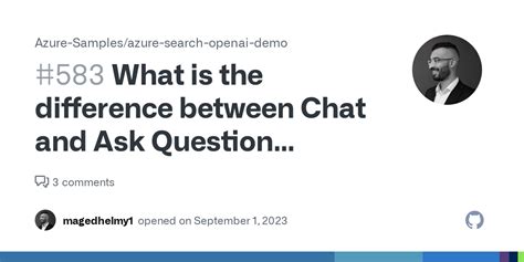 What Is The Difference Between Chat And Ask Question Beside The UI