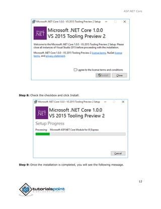 Asp Net Core Tutorial PDF