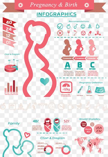 무료 다운로드 임신 및 출산 인포 그래픽 임신 출산 인포 그래픽 아이콘 만화 임산부 자료 만화 캐릭터 어린이 휴일 Png Pngwing