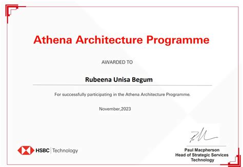 Rubeena Begum On Linkedin Hsbc Hsbc Architecture