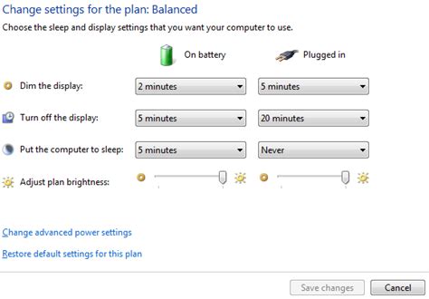 Windows 7 Power Options And Sleep Modes Explained