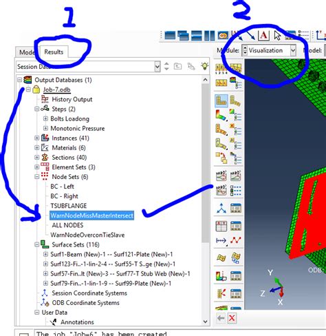 How Can I Find The Node Set Warnnodebcincorrectdof From Abaqus