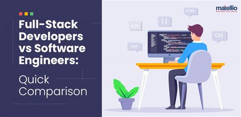Full Stack Developers Vs Software Engineers Quick Comparison Matellio Inc