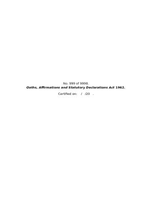 Pdffiller Com OATHS AFFIDAVITS Online OATHS AFFIDAVITS AND STATUTORY DECLARATIONS