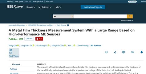 信息工程学院教师团队在国际顶级期刊《ieeeasme Transactions On Mechatronics》发表重要研究成果 中国计量大学信息工程学院