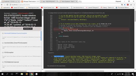 Laravel Solution Sqlstate 22007 Invalid Datetime Format 1366