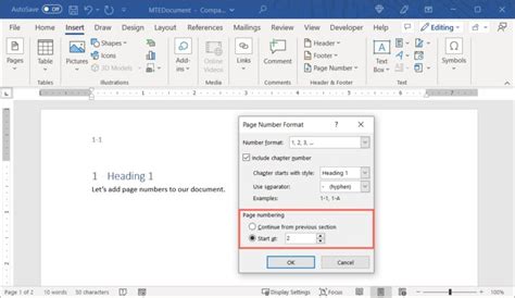 How To Add And Format Page Numbers In Microsoft Word Make Tech Easier