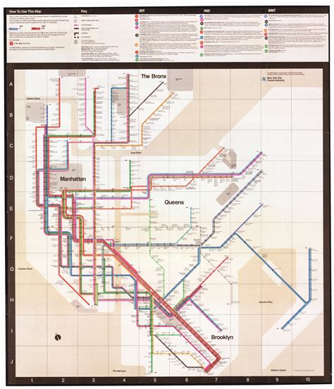 Massimo Vignelli Subway Map William A Bass