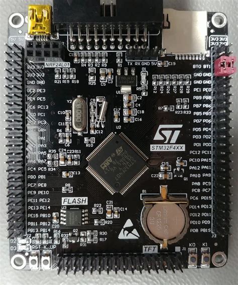 Stm32f407vet6 Arm Microcontrollers Mcu Arm M4 512 Flash 168 Mhz 192kb