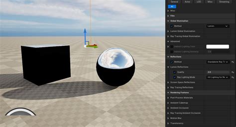 Ue5 Cant Get Raytracing Reflection Working — Polycount