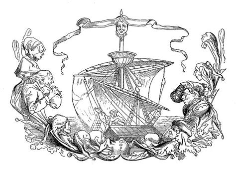 幽灵船简笔画图片大全（精选16张） 简笔画图片大全