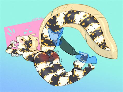 Rule 34 2020 Ambiguous Gender Anthro Anus Ass Big Tail Biped Black Body Blush Blush Lines Butt